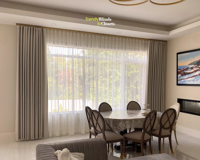 Custom Drapery - Trendy Blinds and Closets in Toronto, Canada
